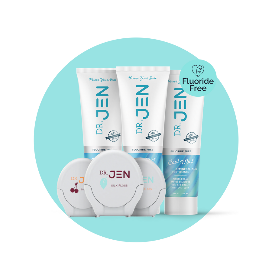 Dr. Jen Oral Care Products | Fluoride & Fluoride Free Dental Products
