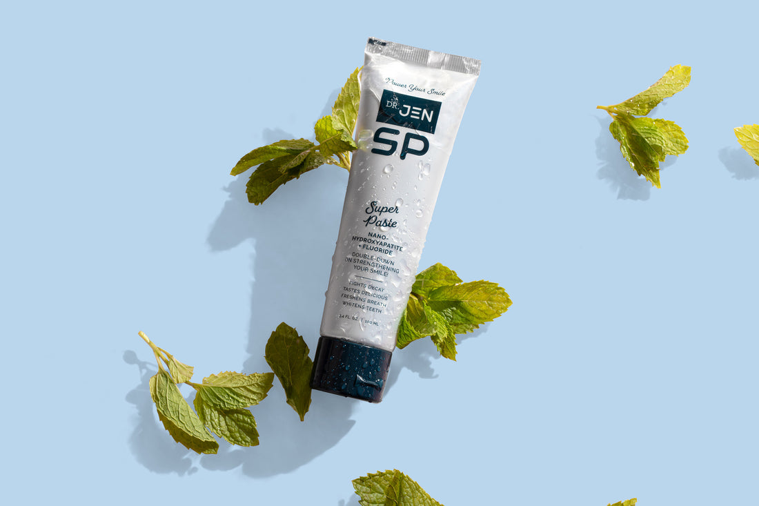 Super Paste Toothpaste with Fluoride + 10% Premium Nano-Hydroxyapatite ...